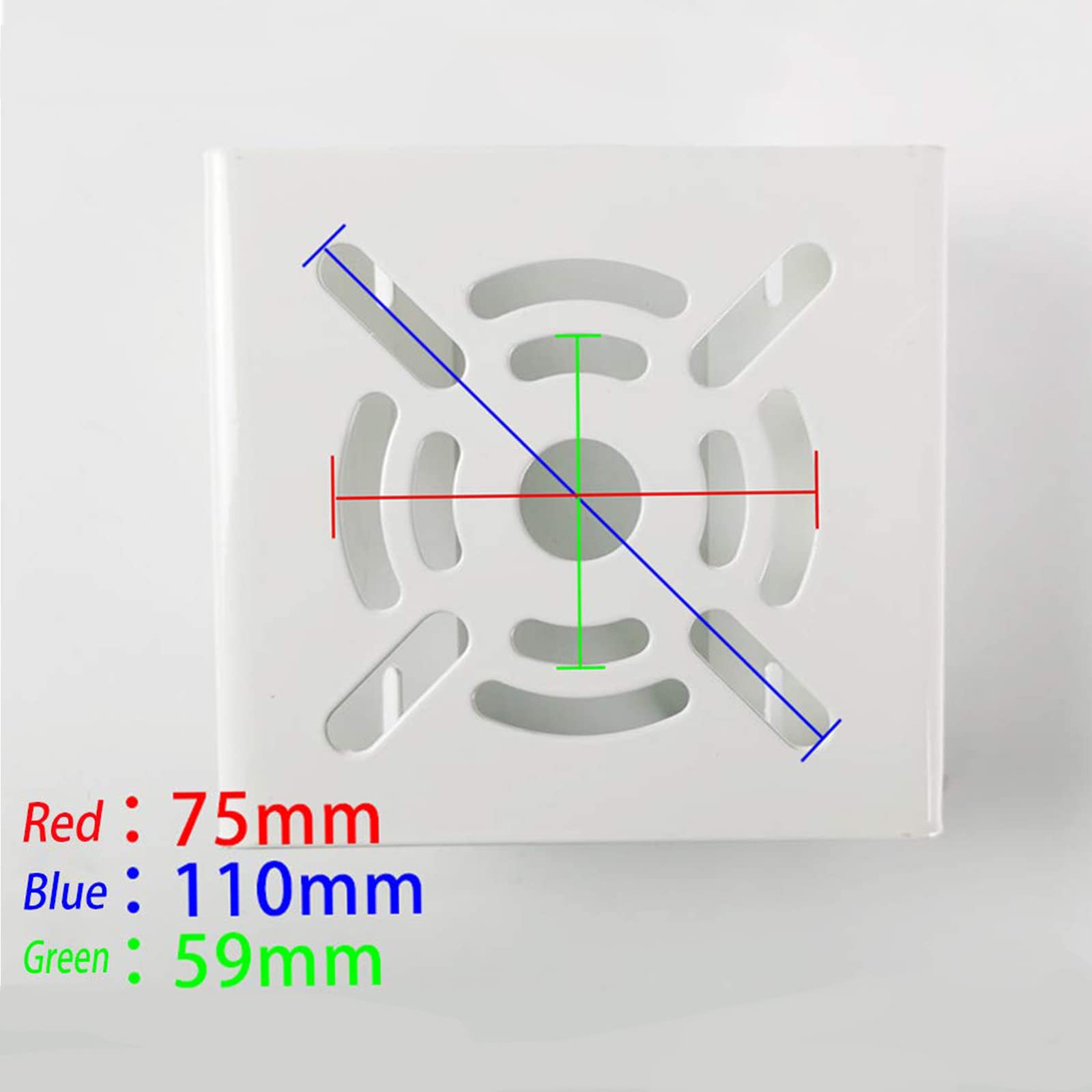 FT HITA Universal Vertical Pole Mount Adapter Wall Mounting Bracket for CCTV Security Camera Ptz Dome with (2 Pack 8 Loops)
