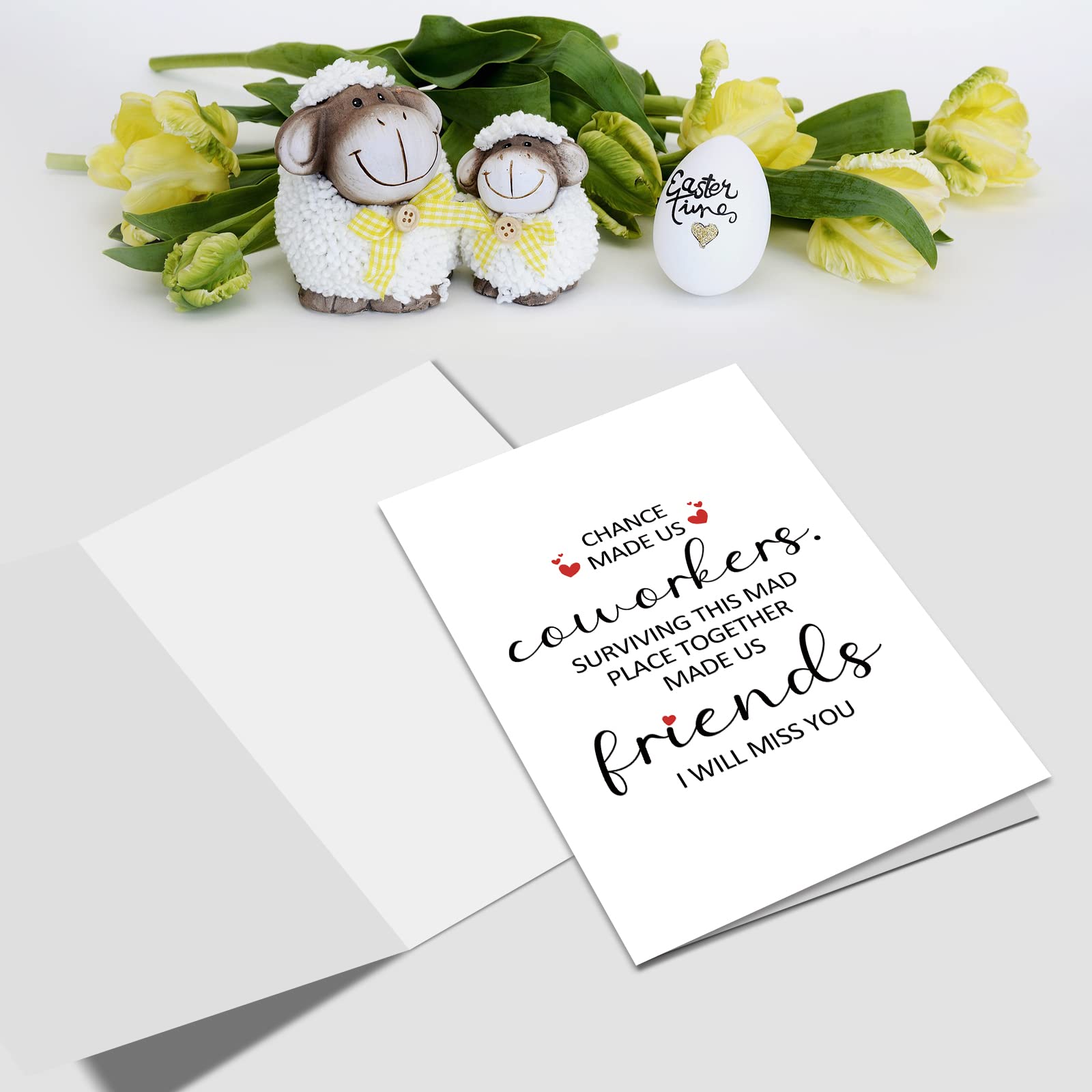 Nchigedy Humorous Going Away Card for Him Her, Funny Leaving Card for Boss Coworker, Hilarious Retirement Card for Workmate, Coworker Appreciation Card