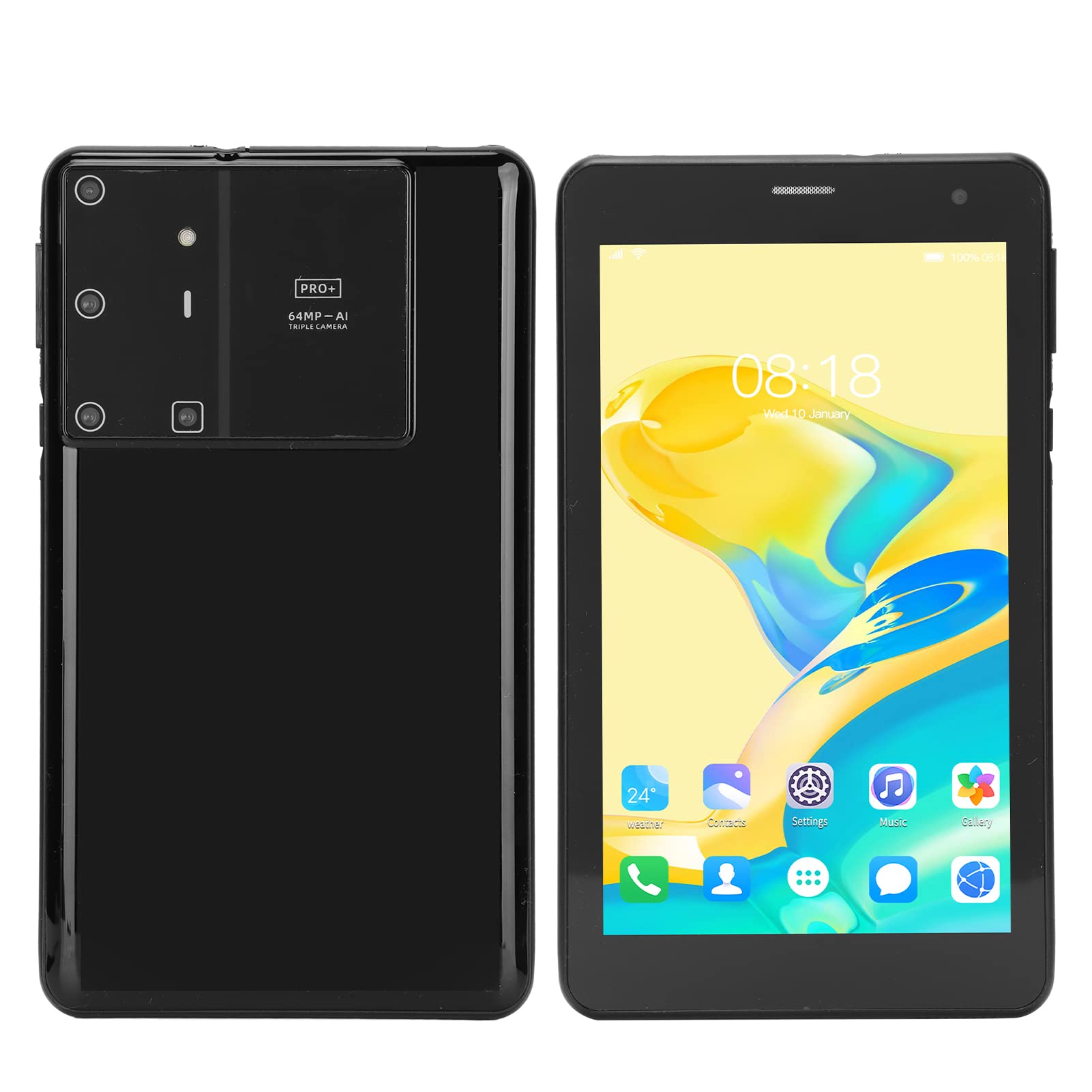 Jakoo 7 inch Tablet 2.4G 5G 2G 32G RAM 128GB Dual Band Kids Tablet Holder for Home use US Plug