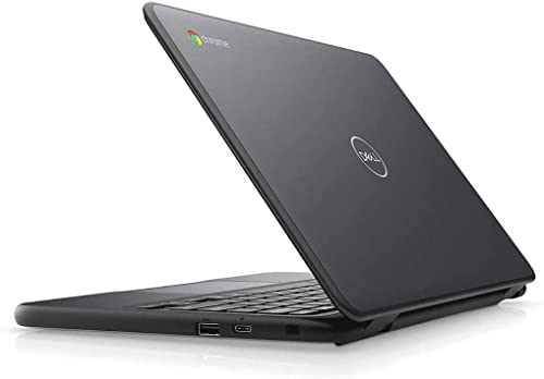 Dell Chromebook 11 5190 Intel Celeron N3350 X2 1.1GHz 4GB 64GB 11.6in, Black (Renewed)