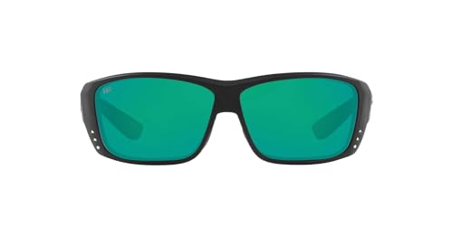 Costa Man Sunglasses Tiger Shark Ocearch Frame, Blue Mirror Lenses, 61MM