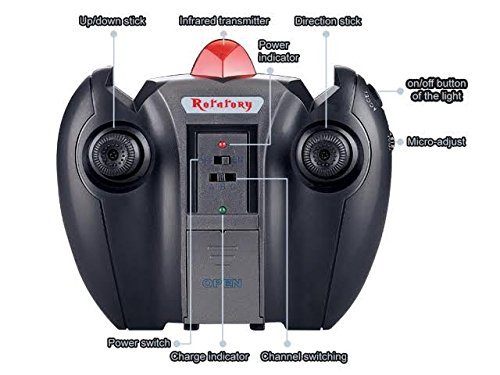 Dazzling Toys Remote Controlled Helicopter - Red - 3.5 Channels for Accurate Flying - Alloy Design