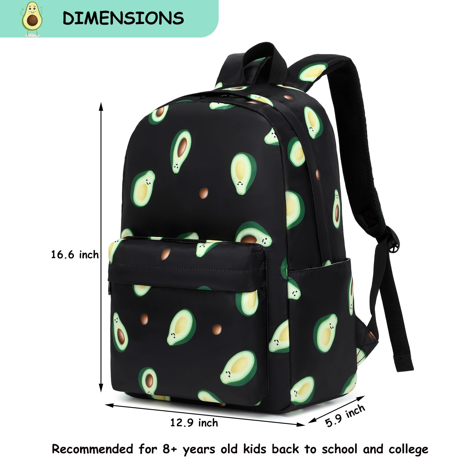 Fuyicat Mermaid School Backpack for Girls, Kids Teens Elementary Middle School Bag Women College Bookbag Laptop Backpacks
