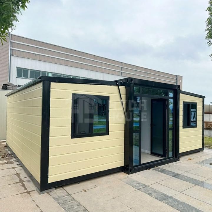 Luxury Tiny Prefabricated House with Bathroom and Kitchen, Waterproof Mobile House, A Versatile and Convenient House (40FT)