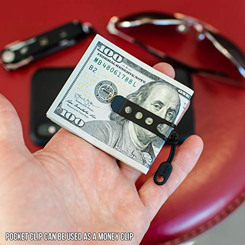 Keyport NEBA Knife - Keychain Knife with Removable Pocket Clip | Small EDC Utility Knife for Men & Women | Premium Keychain Pen Knife | Folding Multitool Knife for Pivot Key Organizer