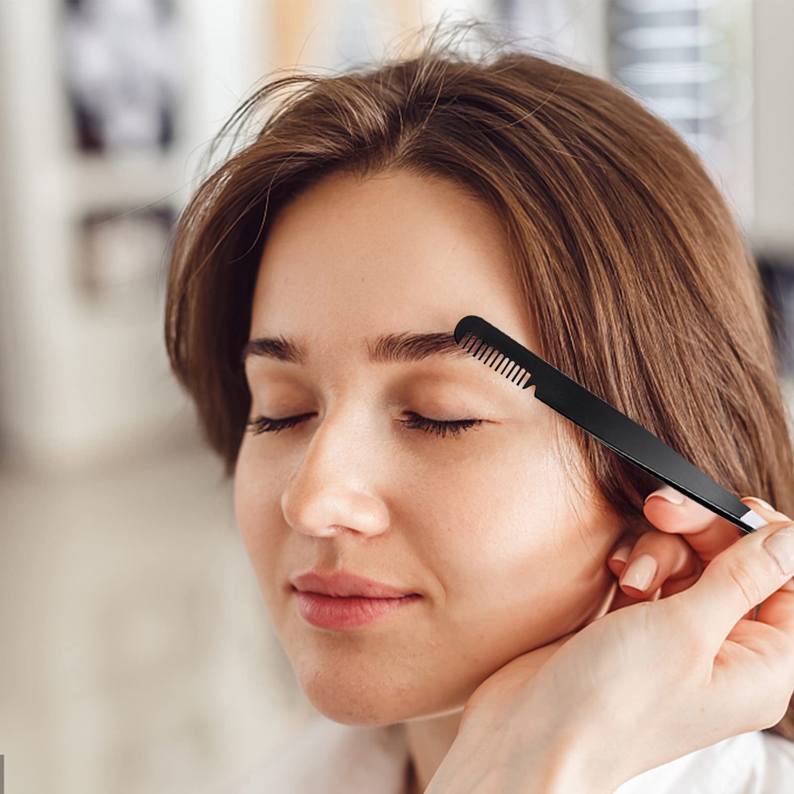 Jawflew Eyebrow Razor, 3 in 1 Eyebrow Kit, Eyebrow Trimmers Set for Women and Men, Including Brow Razors Trimmer, Eyebrow Comb, Eyebrow Scissors