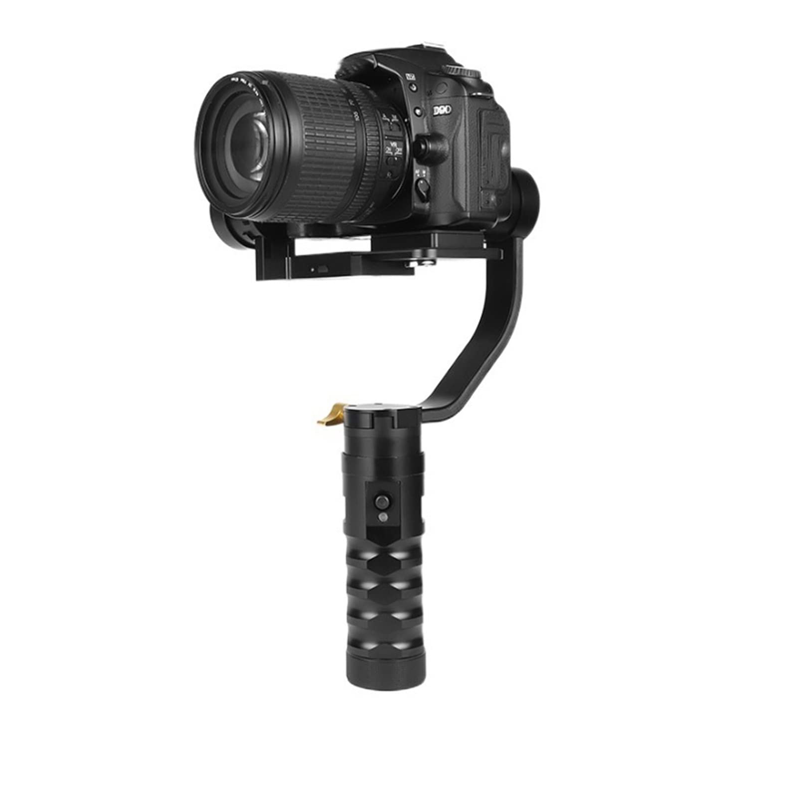 DONCK Action Camera Stabilizer SLR Camera Handheld Stabilizer Three-axis Gyroscope Camera Electric Anti-Shake Pan Tilt for Outdoor Video Recording