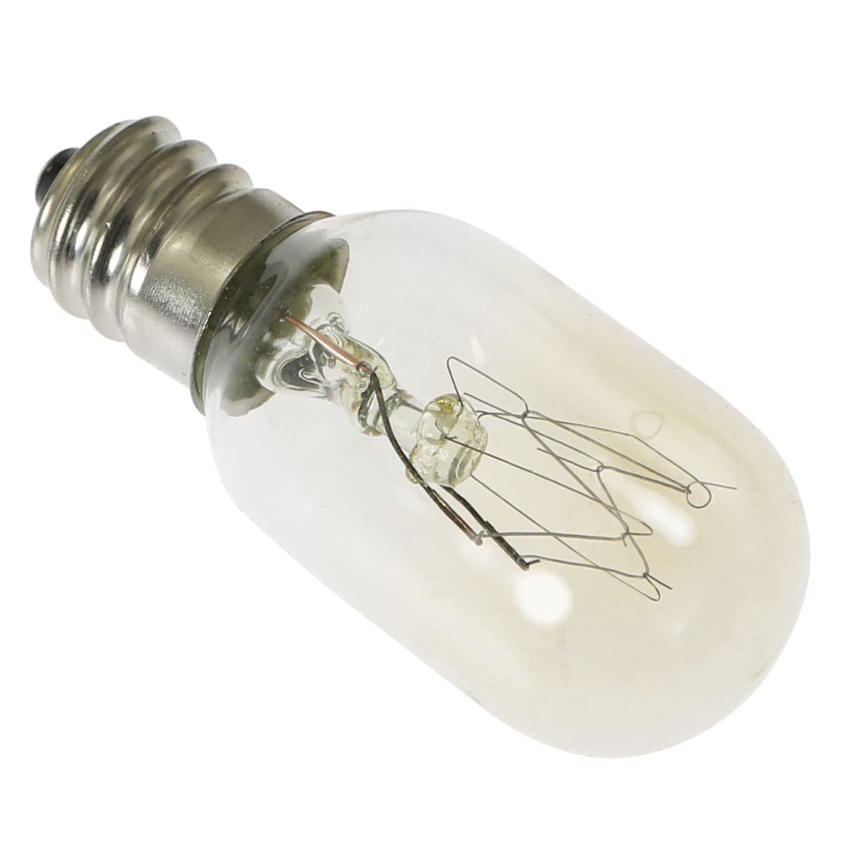 SQXBK 8PCS E12120V25W Brass Incandescent Bulbs Salt Lamp Salt Lamp Bulb Microwave Oven Incandescent Light Bulbs E12 Base Appliance Lamp Stovetop Light Salt Crystal Lamp