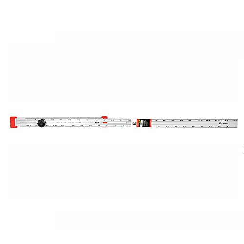 Kapro - 317 Adjustable Drywall T-Square Tool - Aluminum - for Layout and Marking - Features Sliding Head and Dual Directional Printed Scale - 48 Inch