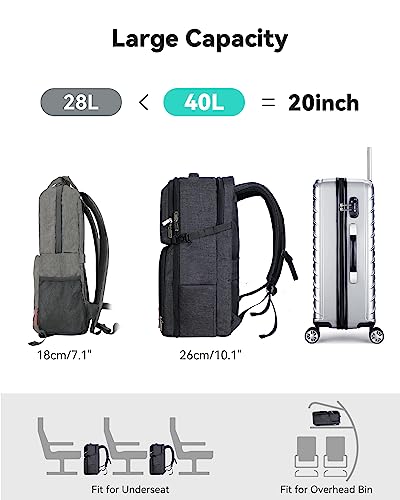 MOKiN Travel Backpack, Multi, 50L