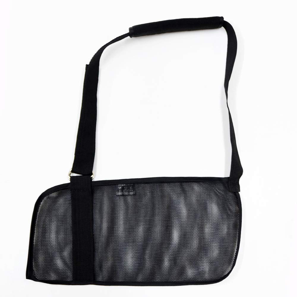 foxcoon Mesh Arm Sling for Women Men,Dislocated Shoulder Slings Immobilizer Support Left/Right Wrist Collarbone Injury Elbow Sling for Medical Surgery Rotator Cuff Waterproof Shower Black.