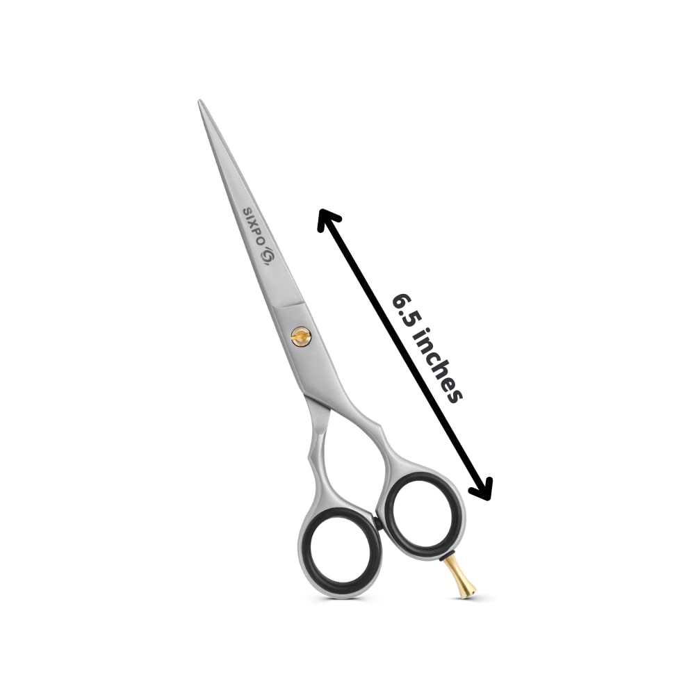 Hair Cutting Scissors Professional Barber Shears 6.5 Inch Sharp scissors Edge Hair Shears for Men and Women used as Hair Cutting Tools by SIXPO