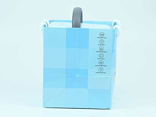 Divoom Ditoo Retro Pixel Art Game Bluetooth Speaker with 16X16 LED App Controlled Front Screen (Blue) …