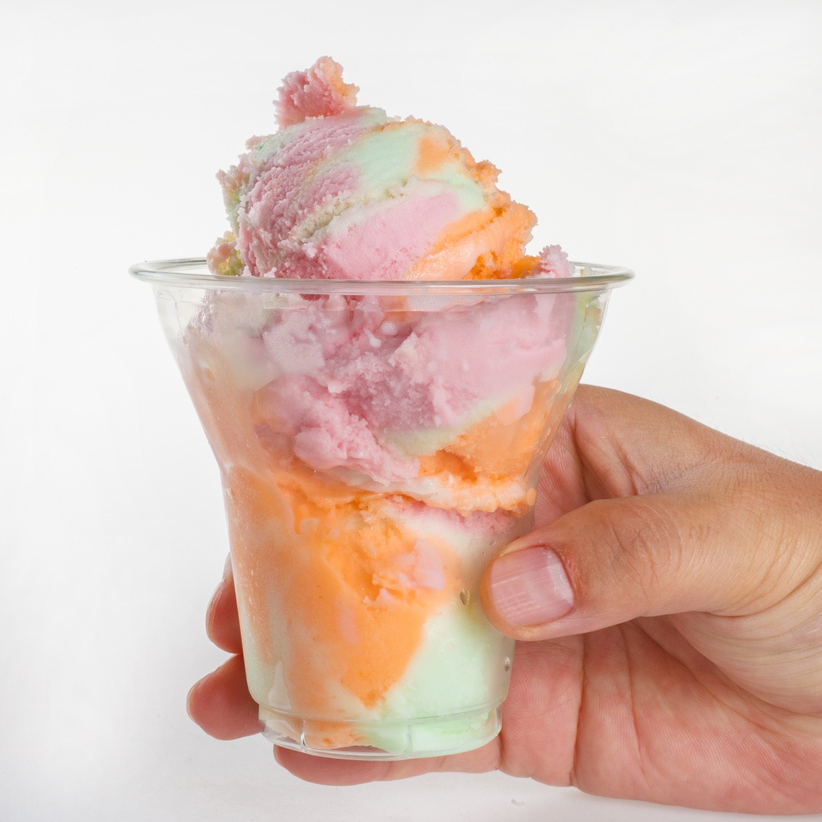 Golden Apple, 9 oz-30ct Clear Plastic Sundae Cups no lids. Disposable Dessert Bowls, Frozen Dessert