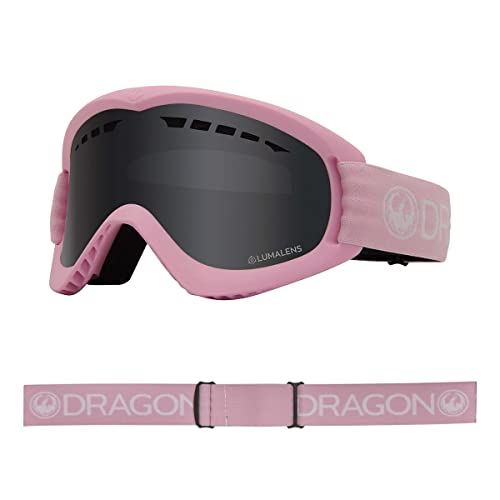 Dragon Alliance DXS Ski Goggle, PINK/LUMALENS DARK SMOKE