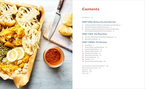 The Diabetic Cookbook and Meal Plan for the Newly Diagnosed: A 4-Week Introductory Guide to Manage Type 2 Diabetes