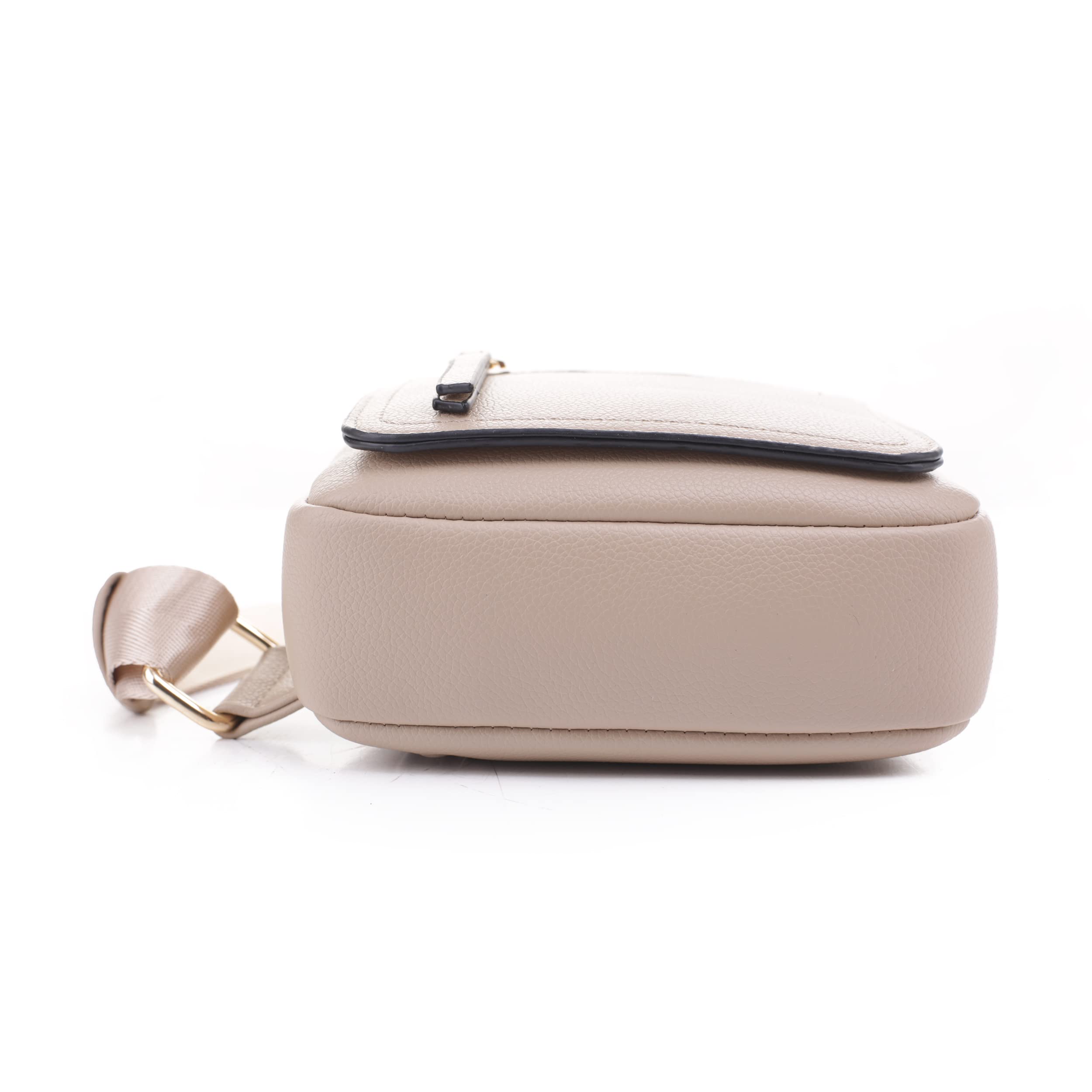 EVVE Crossbody Sling Bag for Women Small Sling Backpack Purse |Sand