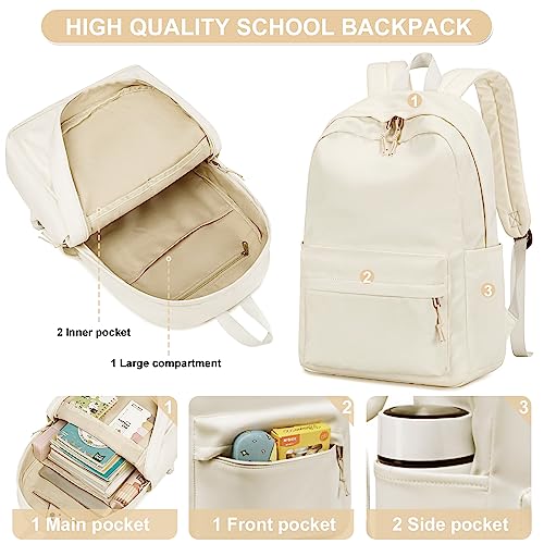 LOIDOU Backpack for Teen Girls Middle-School Primary Elementary Bookbags 17inch Kids Backpack Women laptop Backpack Lightweight Casual Daypack