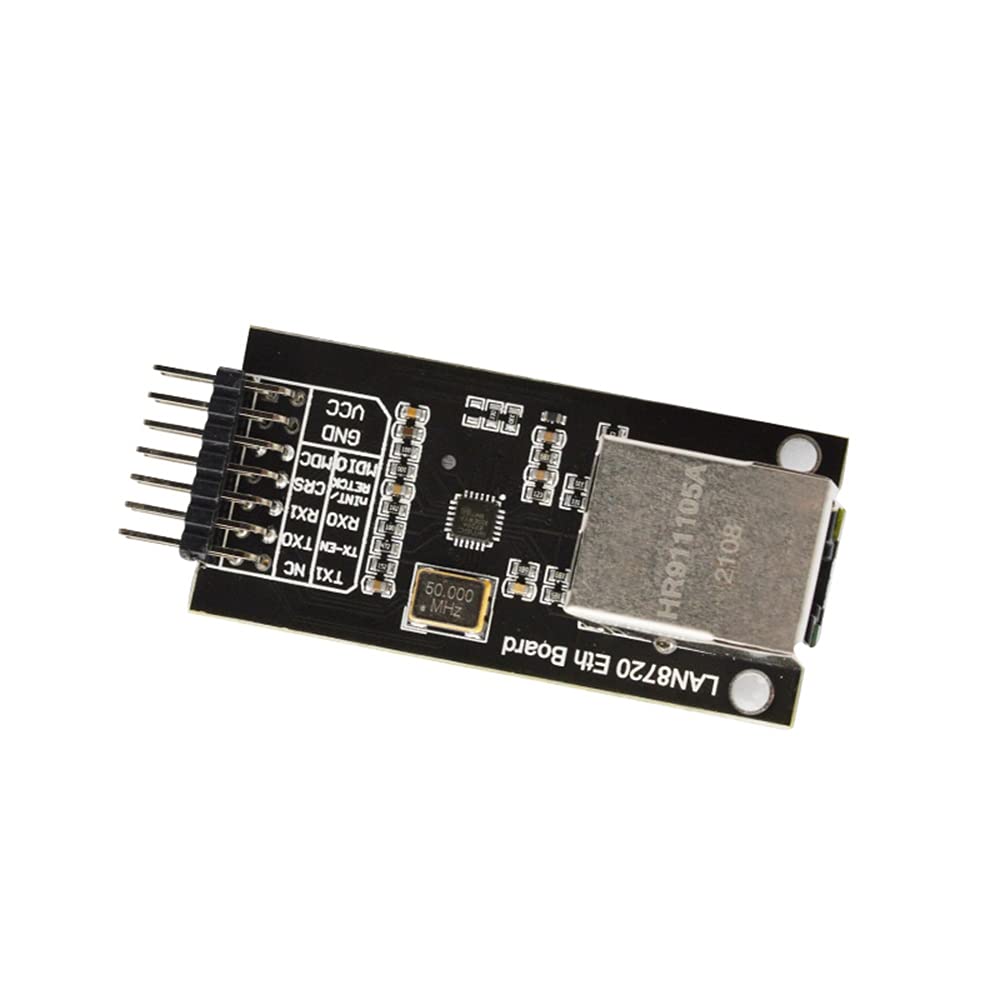 Jteyult LAN8720 Module Network Module Ethernet Transceiver RMII Interface Development Board