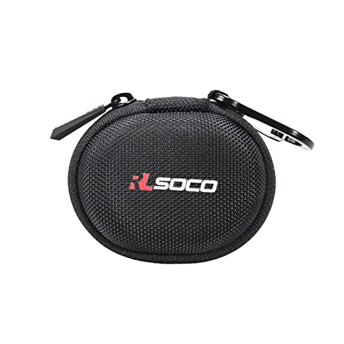 RLSOCO Hard Case for Huawei FreeBuds Pro 2 / FreeBuds Pro Wireless Active Noise Cancellation Earbuds Fits Accessories (Black)