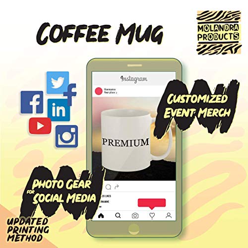 Molandra Products #stanly - Ceramic 11oz White Mug, White