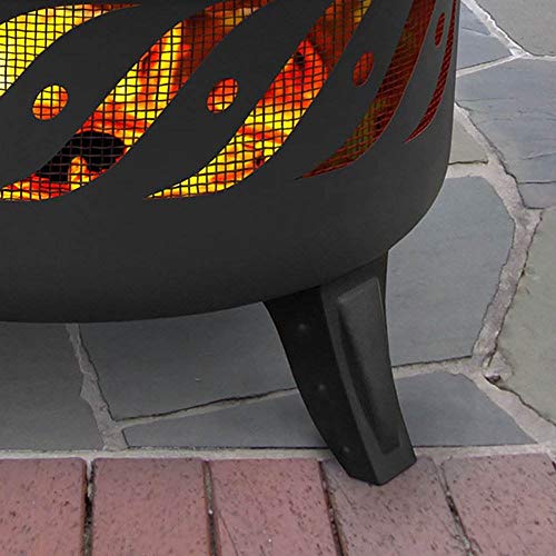 Landmann USA 23172 Patio Lights Firewave Firepit, Black