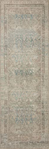 Loloi Angela Rose x Loloi Aubrey Collection AUB-03 Jade/Natural 2'-3" x 3'-9" Accent Rug