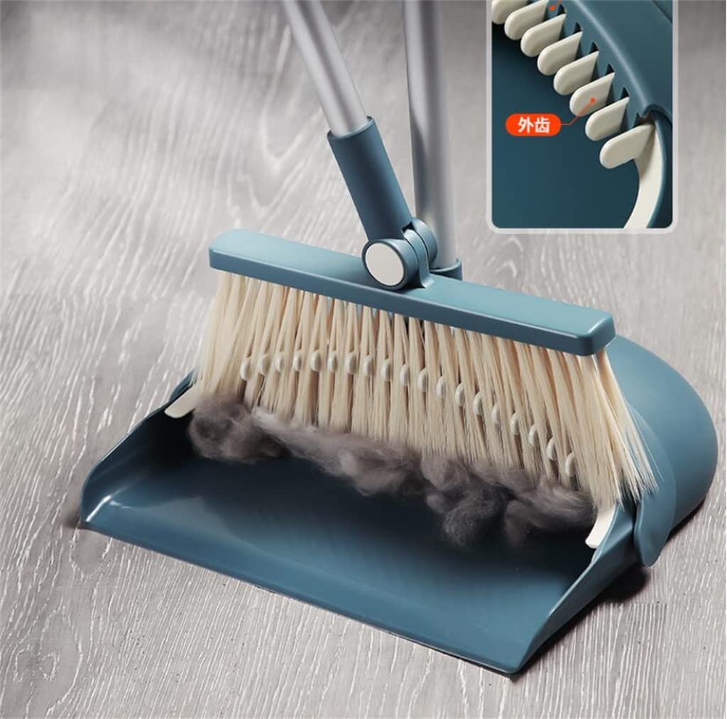 LYSLDH Broom And Dustpan Set Broom Household Broom And Dustpan Combination Sweeping And Cleaning Set (Color : E, Size : As the picture shows)