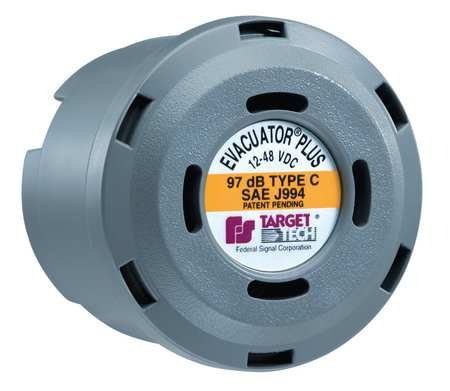 Federal Signal Back Up Alarm, 97dB, 3 in. Dual Function