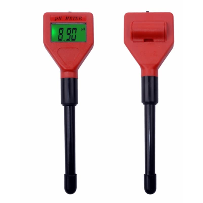 GHGHF PH Meter Acidimeter Tester Experiment Measuring Water Quality Analyzer with Backlight for Aquarium Pool Water