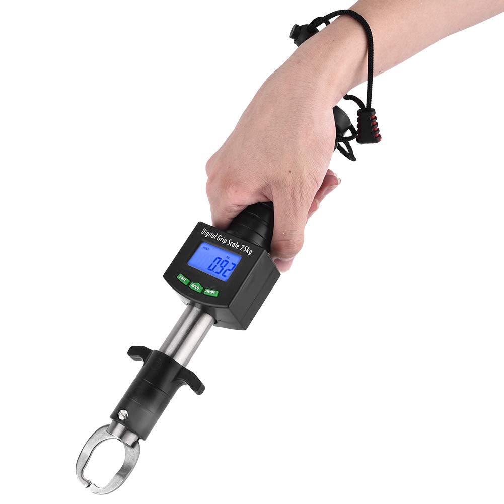 Fish Gripper Scale, Fish Grip Scale 3 in 1 Digital for Fishing for Outdoor
