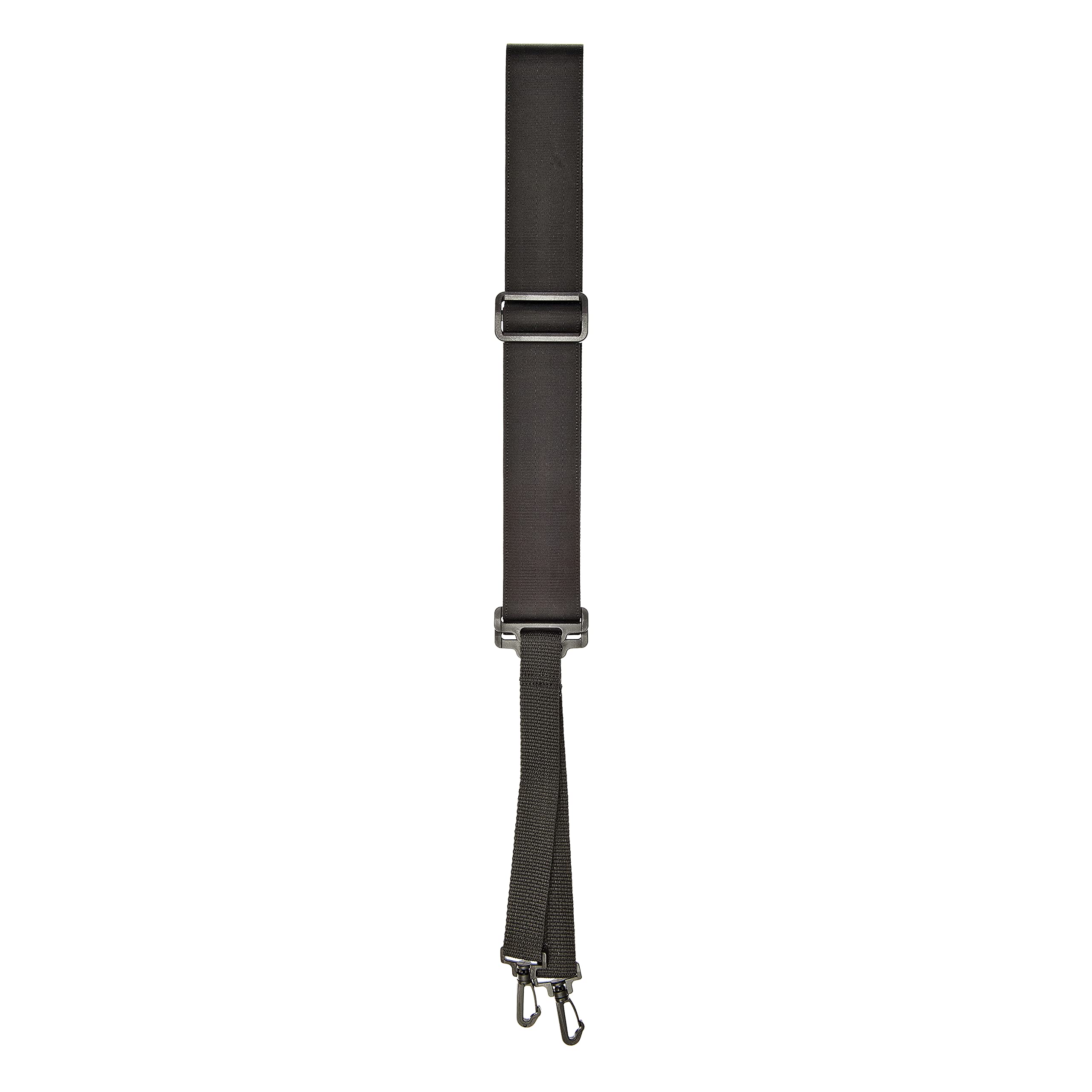 D'Addario Accessories Banjo Strap with Clips - Strap for Banjo - Banjo Accessories - Nylon - Black,Standard,50BNJ000