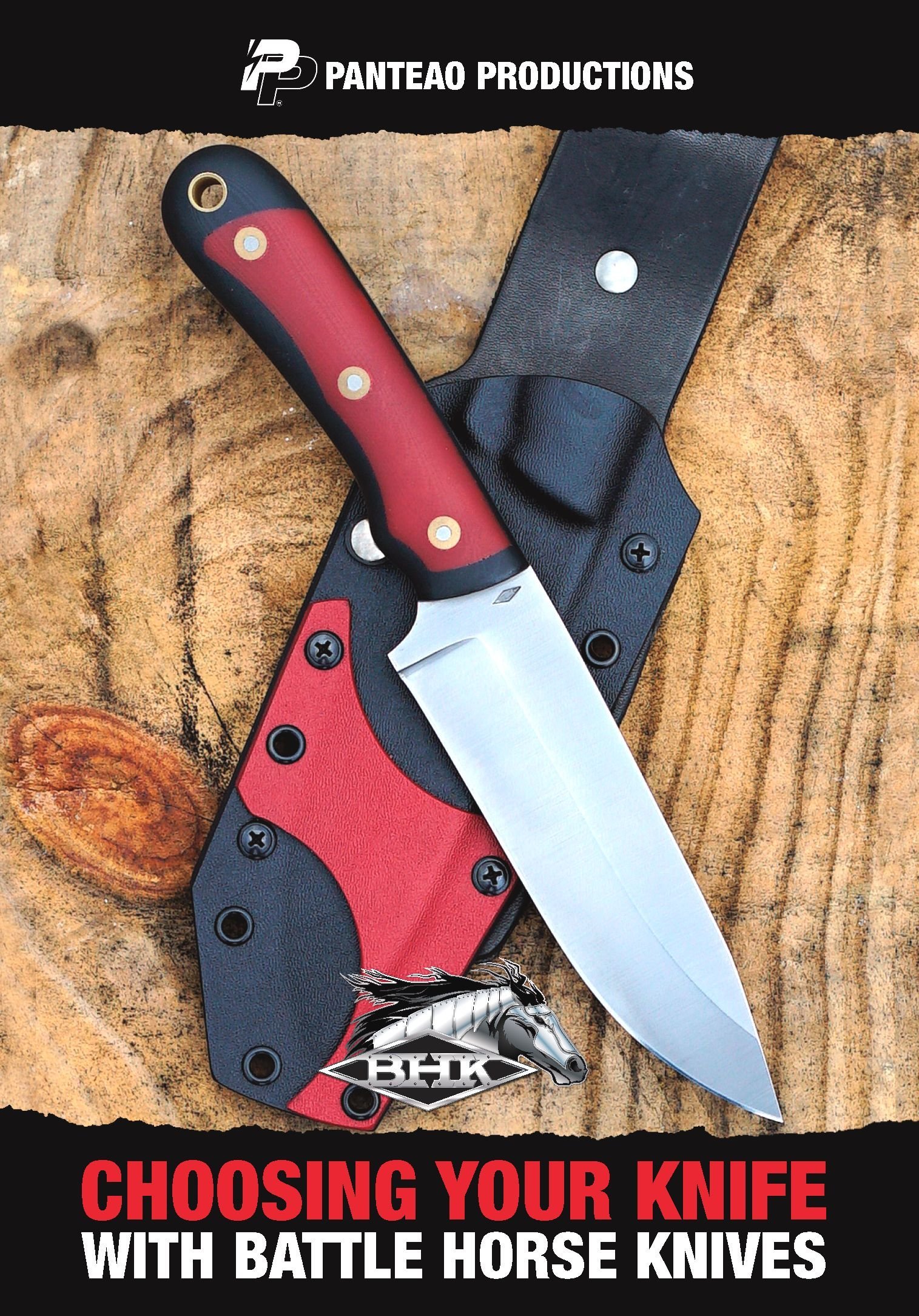 Panteao Productions: Battle Horse Knives - BVPD008 - Knife Selection & Survival Knives