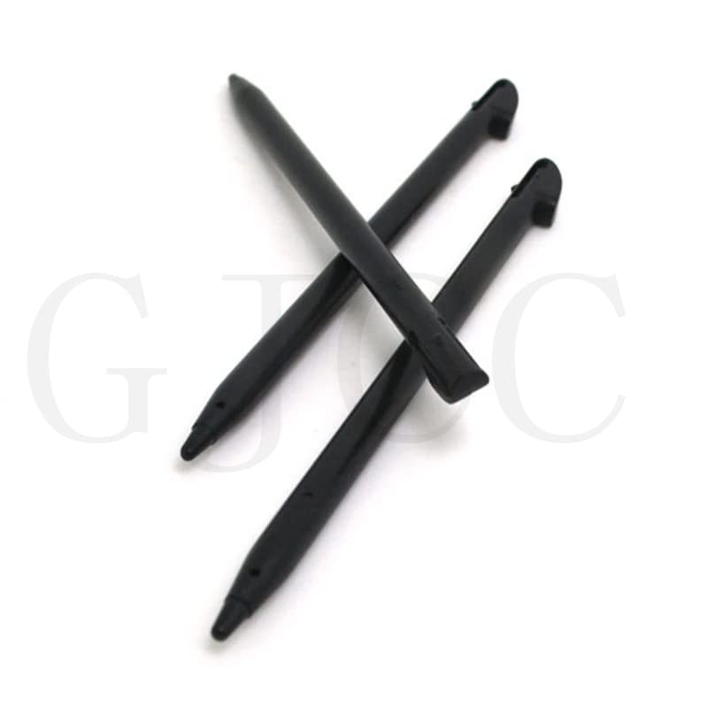 GJCC 5Pcs 3dsxl Stylus Pens Game Accessory for New 3DS XL 2015 High Accuracy Sensitive Plastic Slot Pen Set Replacement Touch Screen ( Black ) for Nintendo Compatible Nin-tendo playstable Computer