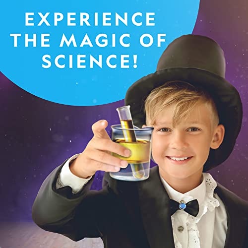 NATIONAL GEOGRAPHIC Science Magic Kit β Science Kit for Kids with 50 Unique Experiments and Magic Tricks, Chemistry Set and STEM Project, A Great Gift for Boys and Girls (Amazon Exclusive)