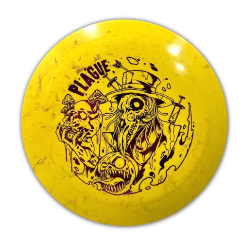 Doomsday Plague Distance Driver in Fallout Plastic | Catastrophic Disc Golf Line (Yellow)
