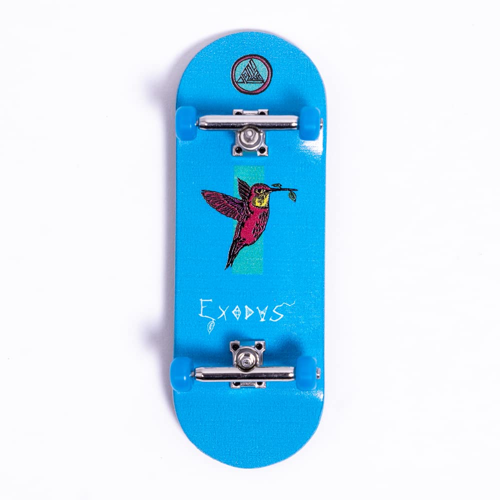 Exodus Deep Concave Complete Fingerboard (Blue Ski Mask, 32mm)