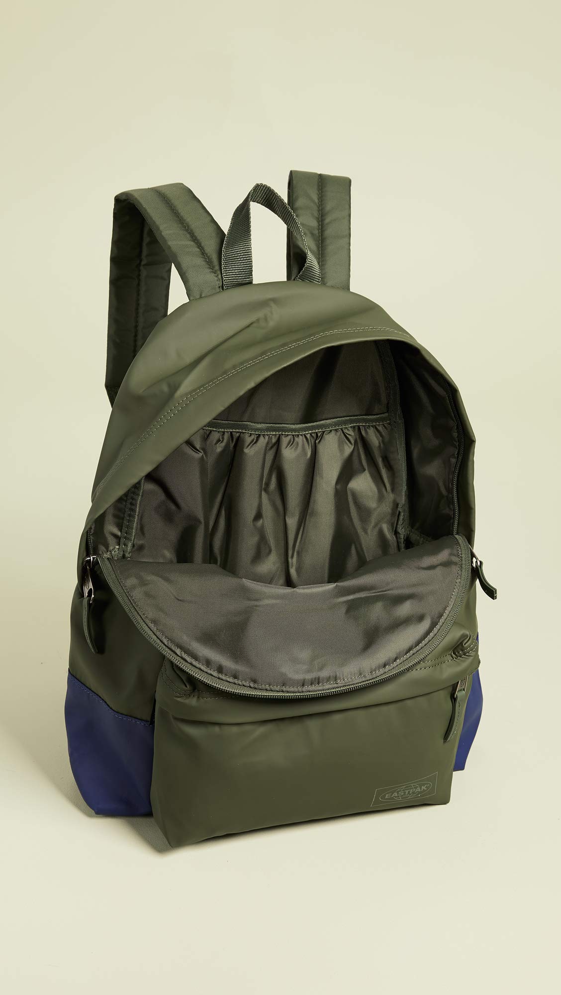Eastpak Women's Padded Pak'r Backpack, Brim Khaki Block, Green, One Size