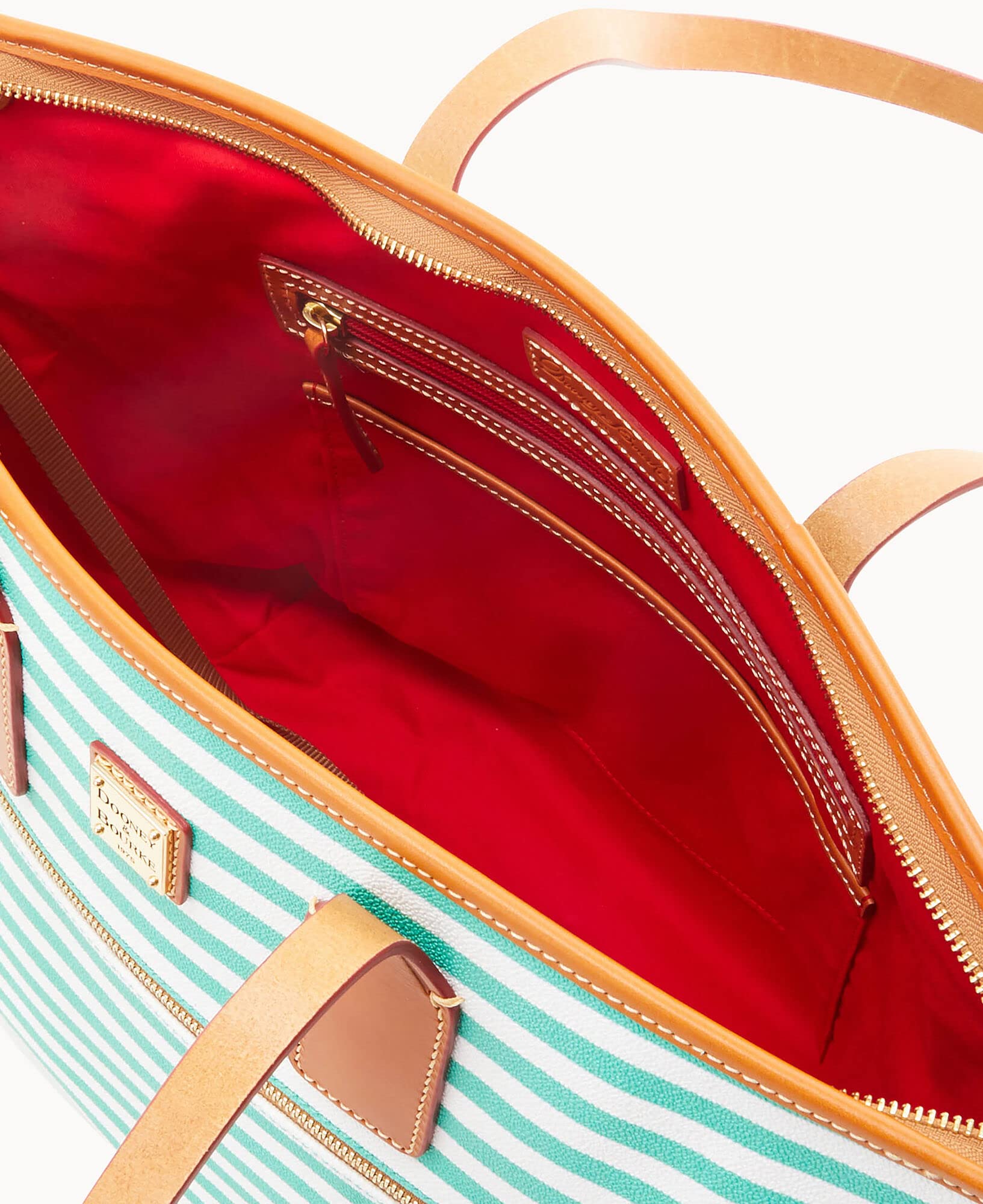 Dooney & Bourke Sullivan Coated Cotton Tote (Sea Form)