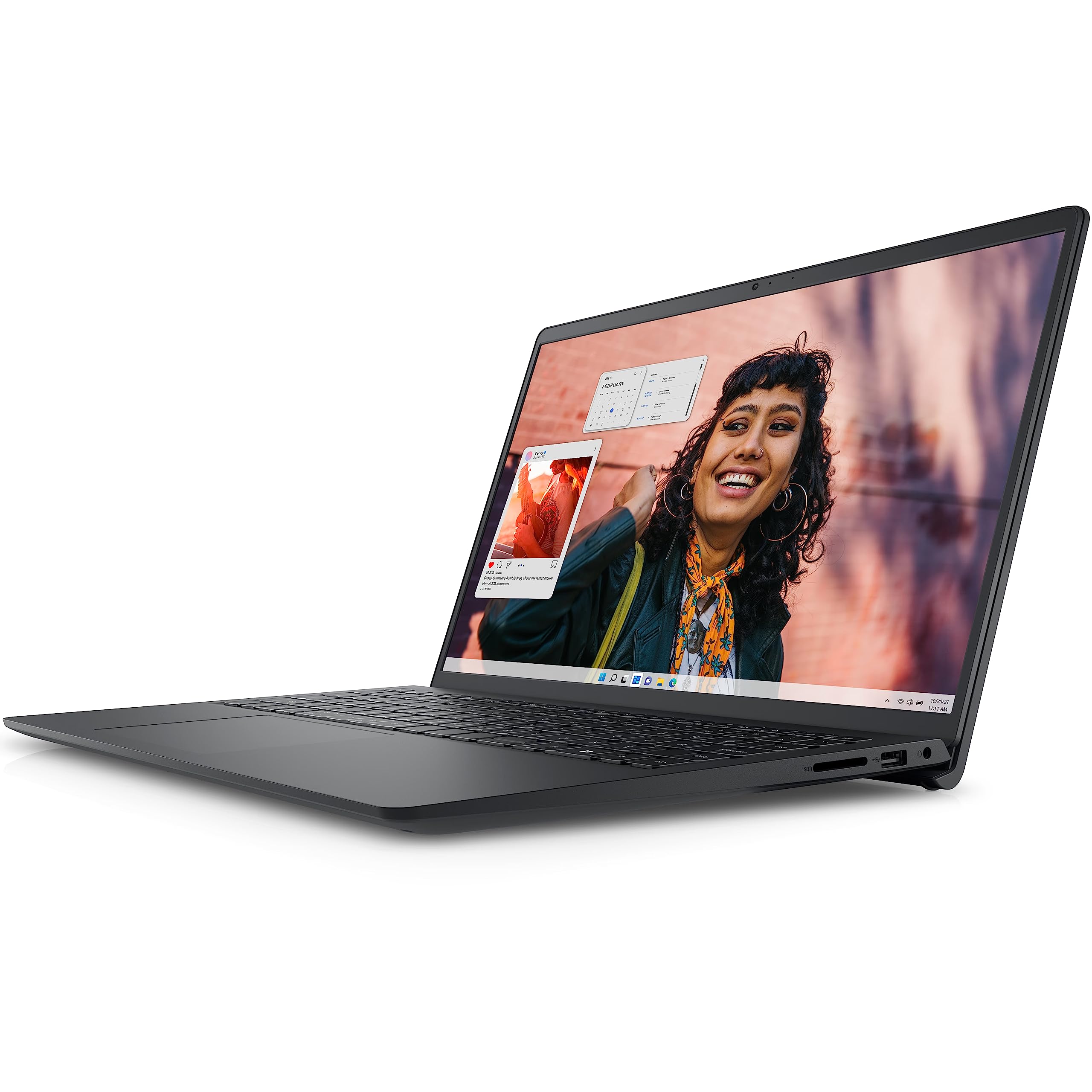 Dell 2023 Inspiron 15 3530 15.6" Touchscreen FHD Business Laptop Computer, 13th Gen Intel 10-Core i7-1355U up to 5.0GHz, 16GB DDR4 RAM, 1TB PCIe SSD, WiFi 6, Bluetooth, Carbon Black, Windows 11 Pro