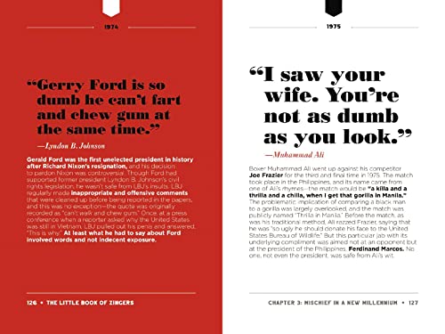 The Little Book of Zingers: History's Finest One-Liners, Comebacks, Jests, and Mic-Droppers