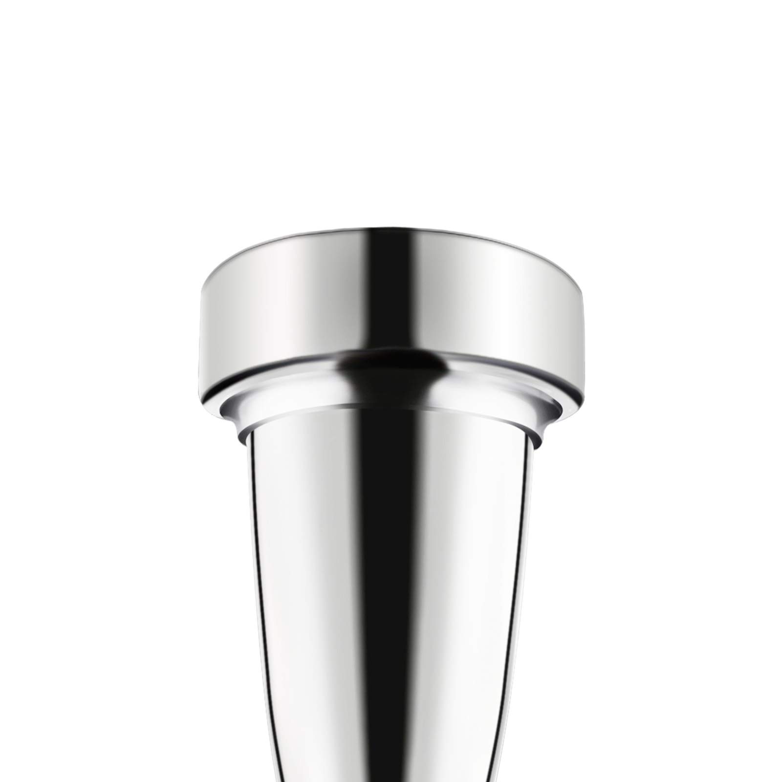 EASTROCK Trumpet Mouthpiece 3C Silver Plated Bullet Shape Vaccum Package