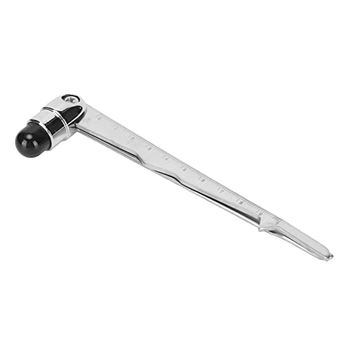 Neurological Diagnostic Hammer, Mellow Smooth Neurological Percussion Hammer Stainless Steel Ergonomic Safe Portable for Muscle for Men