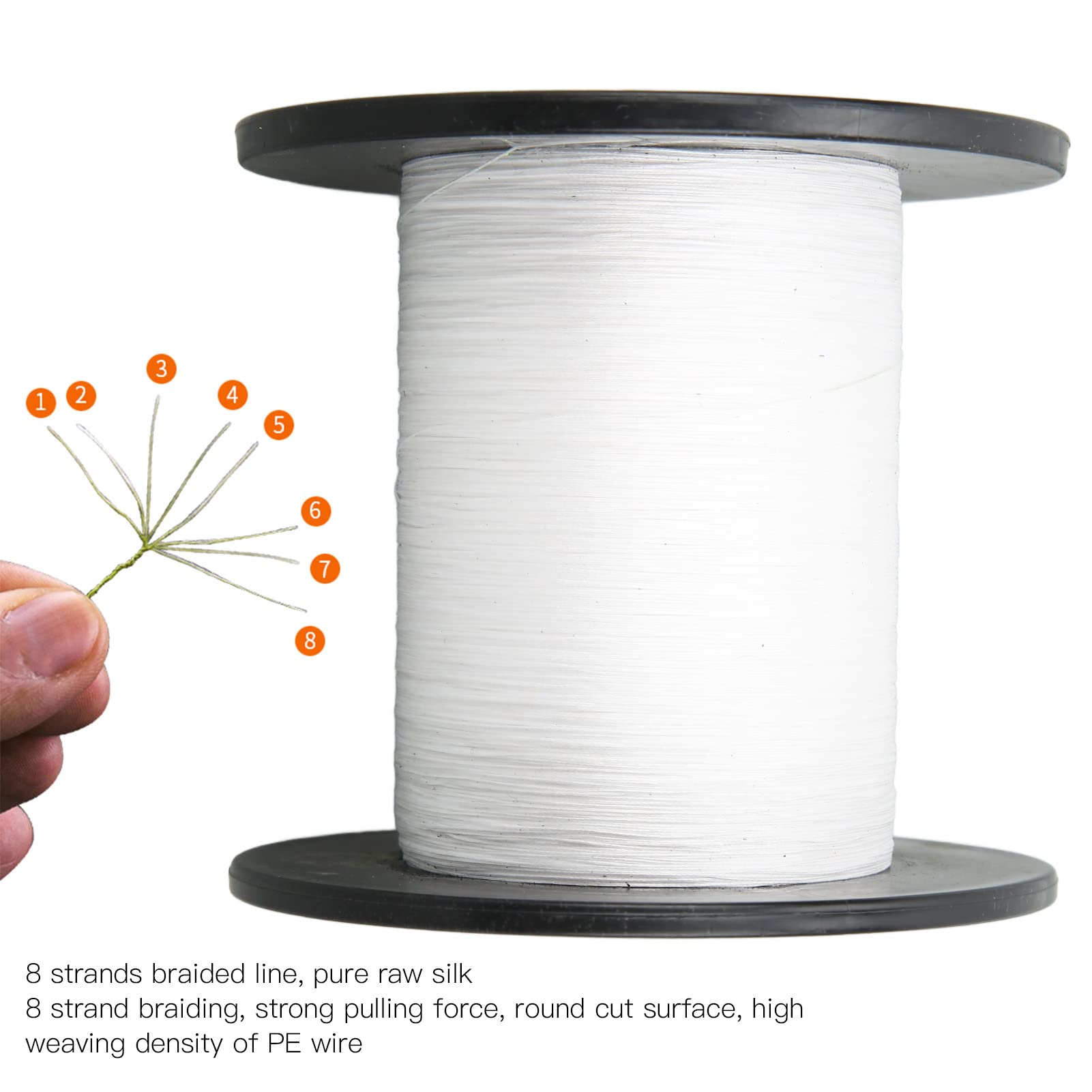 Fishing Line, Eco Friendly Strong Tension Fishing Line for Pool Fishing(6.0)