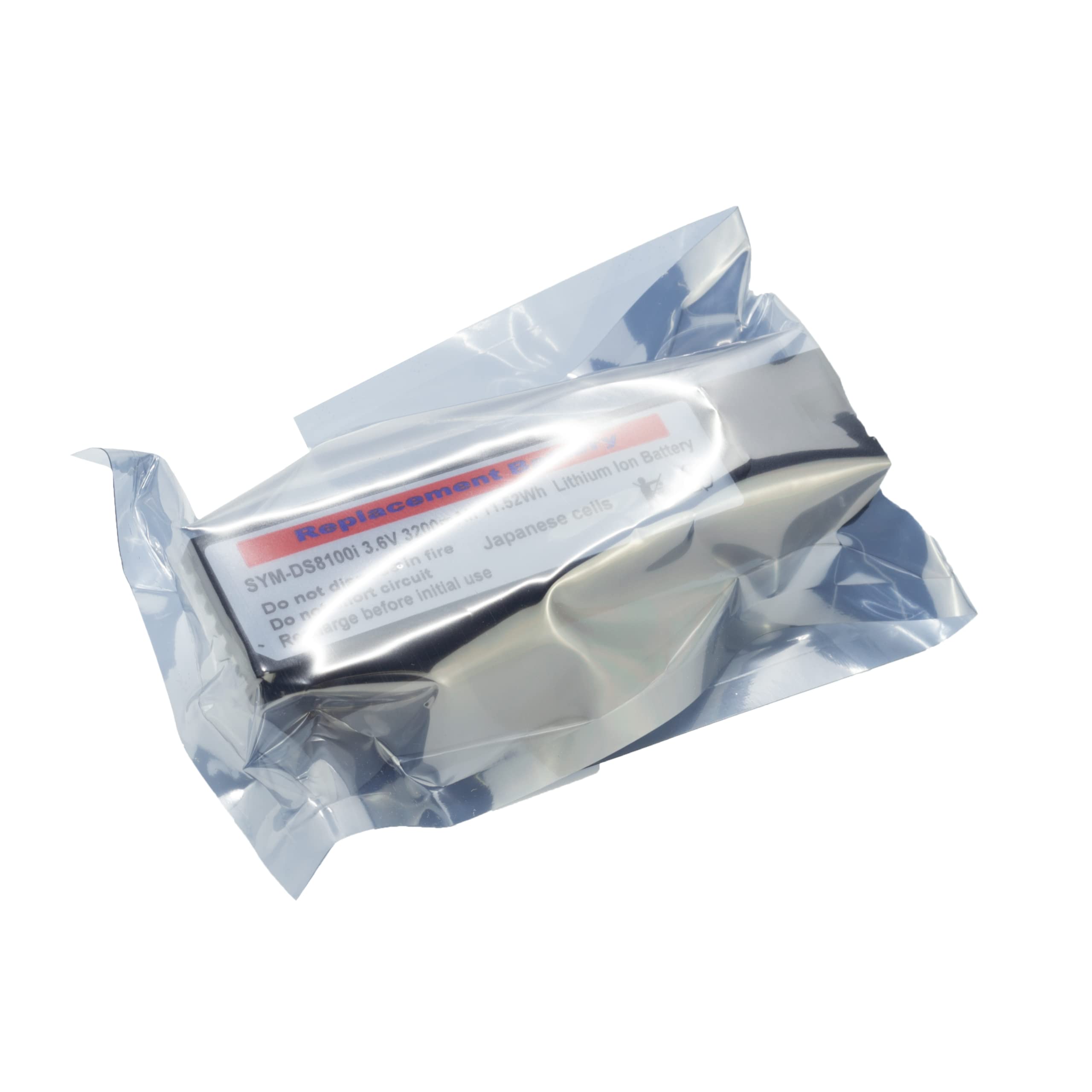 Replacement Battery for Zebra DS8178 Wireless Barcode Scanners, Li-Ion Rechargeable 3200mAh Extended Life | Replaces BTRY-DS81EAB0E-00, 81-176890-01, 71-176890-01