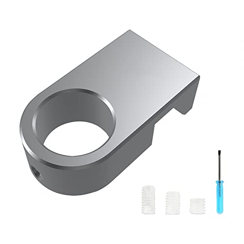 MiOYOOW Tube Fixture Holder, Mini Aquarium Fixing Clamp Anti Overflow Aquarium Pipe Clip with Screw & Screwdriver for Fish Tank Aquarium (S)