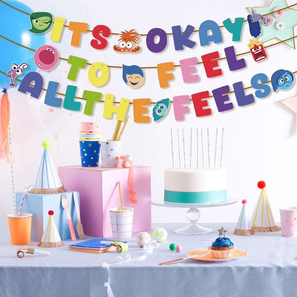 Inside Banner, Inside Theme Party Decorations,Birthday Favors,Baby Shower Supplies Classroom Decor.
