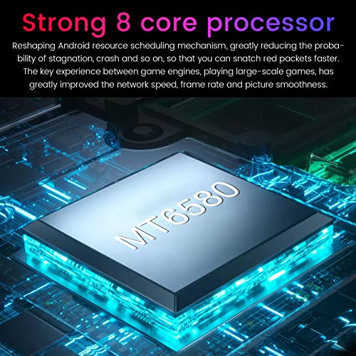 Rino 3 Pro 5.72in Smartphone 4GB RAM32GB ROM for 11, Front 2MP Rear 5MP Cell Phone Support 2.4G 5G Dual WiFi 4800mAh Battery 100β240V (Green)