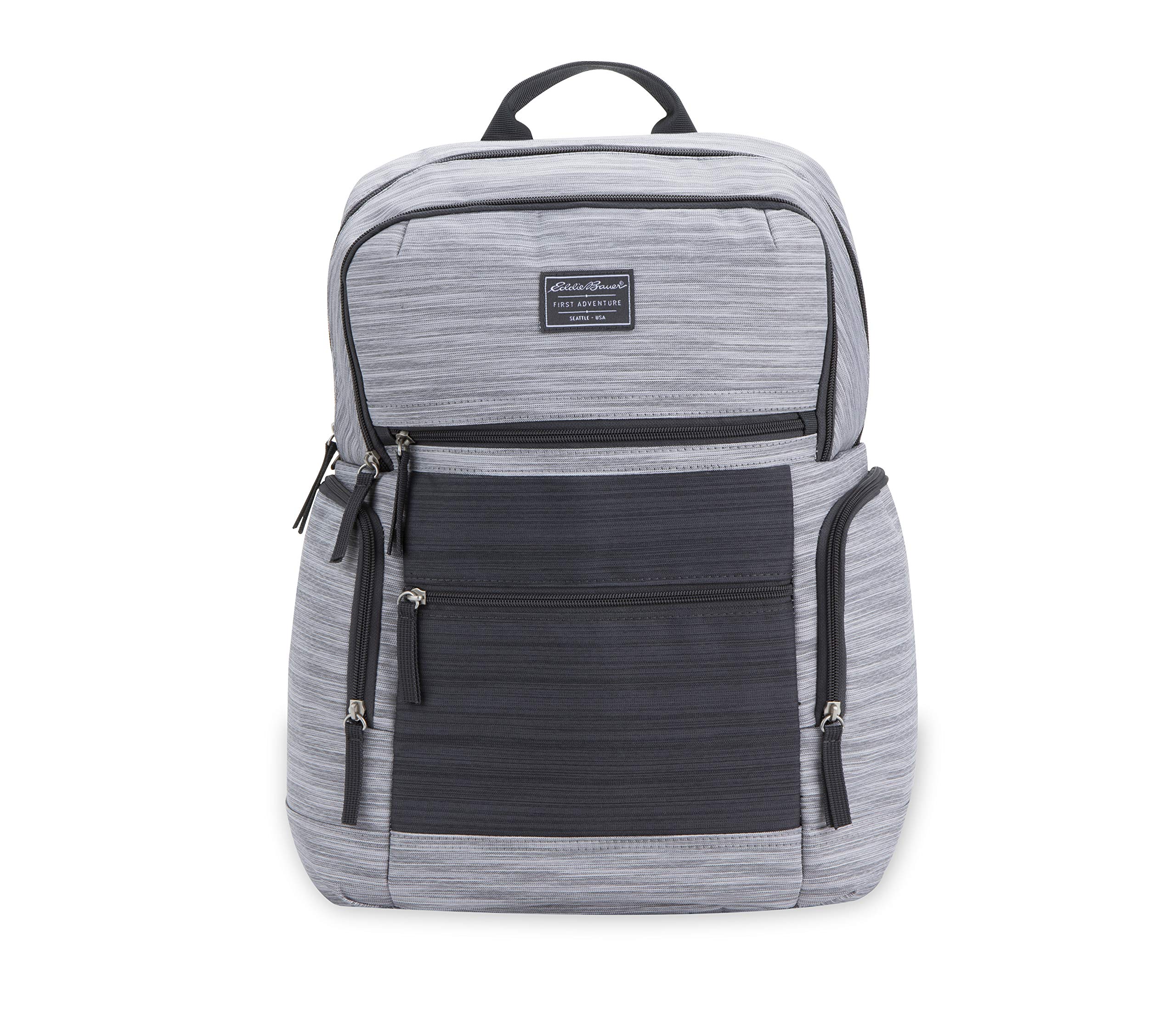 Eddie Bauer East Sound Diaper Backpack, Grey