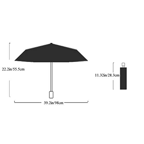 Rosavida Kids Folding Umbrella- Automatic Open- Cartoon- UV Protection- Travel Umbrella Compact Windproof for Girls Boys Women #1